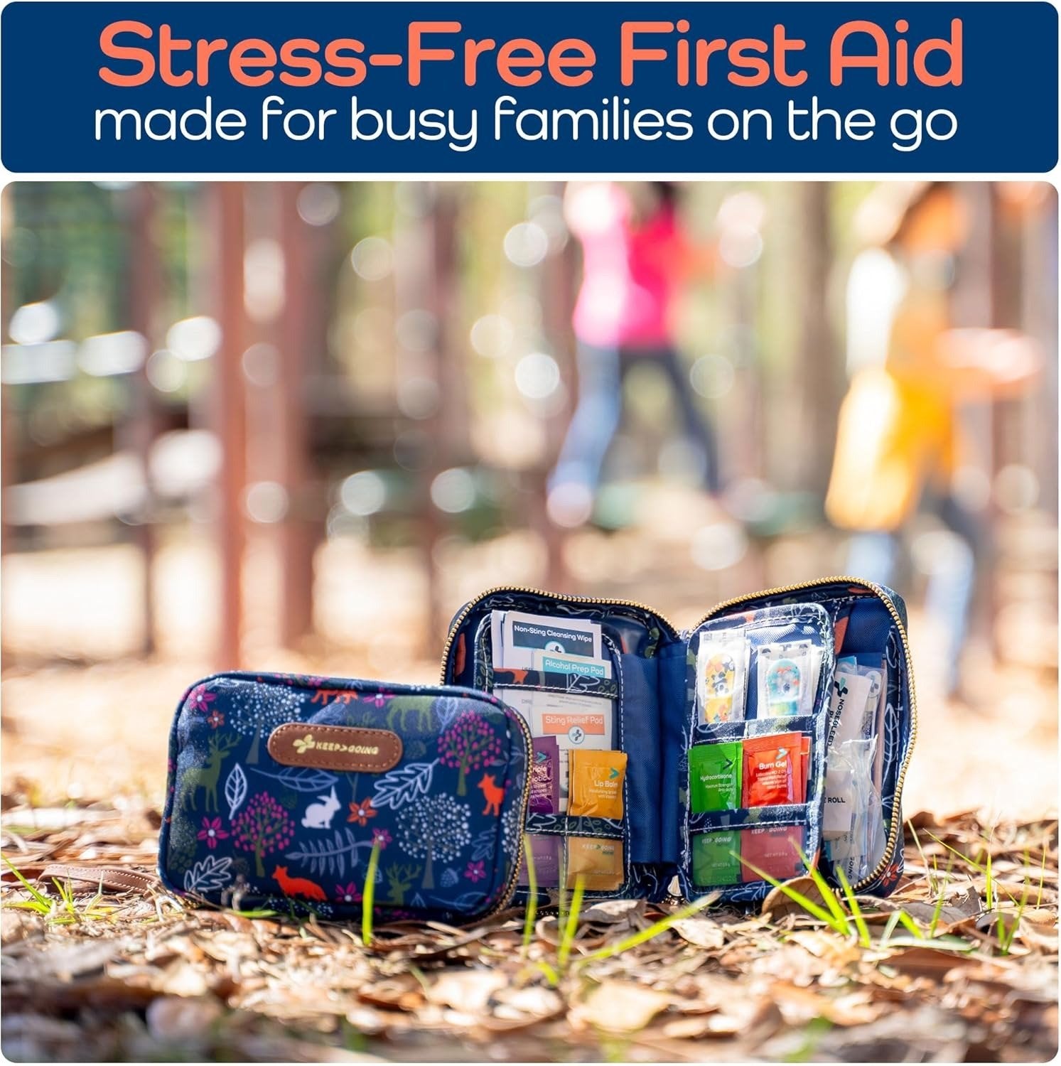 Cilifer® 🔥🏆Flash Sale⚡KeepGoing Kids Travel First Aid Kit – 130 Piece ...